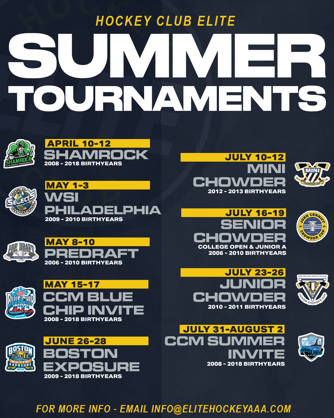 Summer Hockey - Elite Hockey Academy